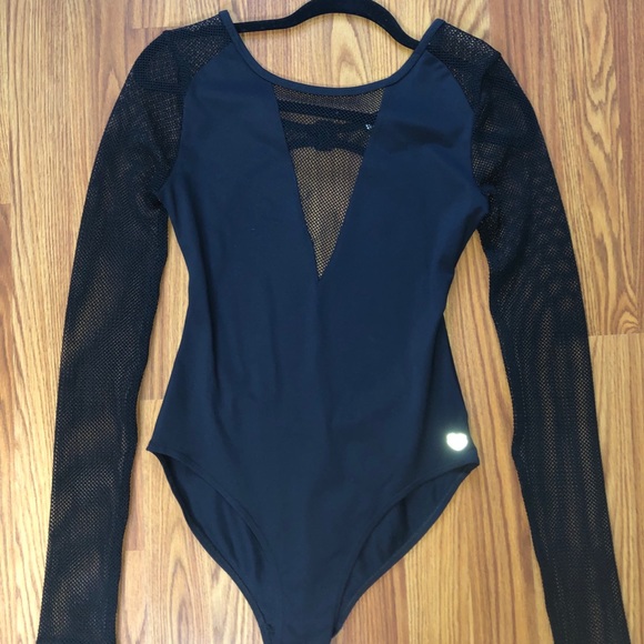 Forever 21 | Other | Black Mesh Body Suit | Poshmark